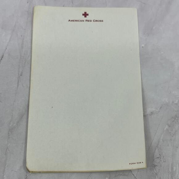 None and/or Unknown | Accents | C945 Wwii American Red Cross Letterhead ...
